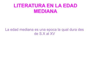 Examen castellano edad media | ODP