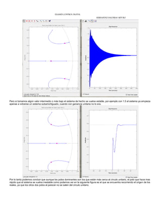 EJERCICIO - EXAMEN OGATA DIGITAL CONTROL | PDF