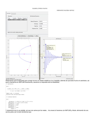 EJERCICIO - EXAMEN OGATA DIGITAL CONTROL | PDF