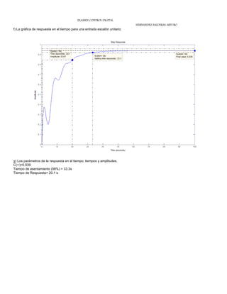 EJERCICIO - EXAMEN OGATA DIGITAL CONTROL | PDF
