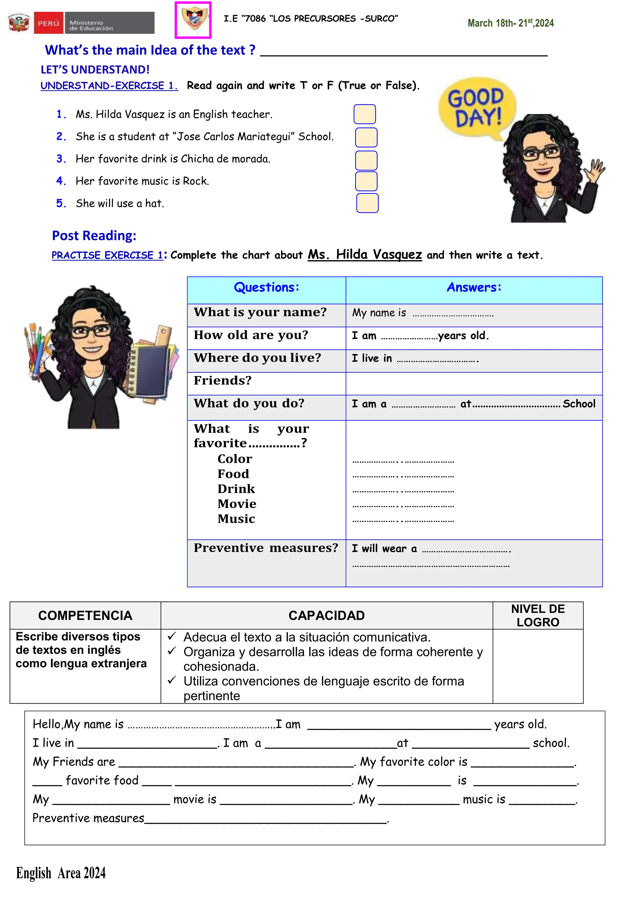 EXAMEN DE DIAGNOSTIC DE 3RO año de secundaria.docx