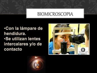 Examen de fondo de ojo | PPTX