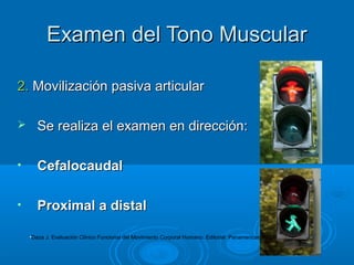 Examen del tono muscular | PPT