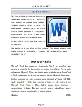 Examen de word | DOCX