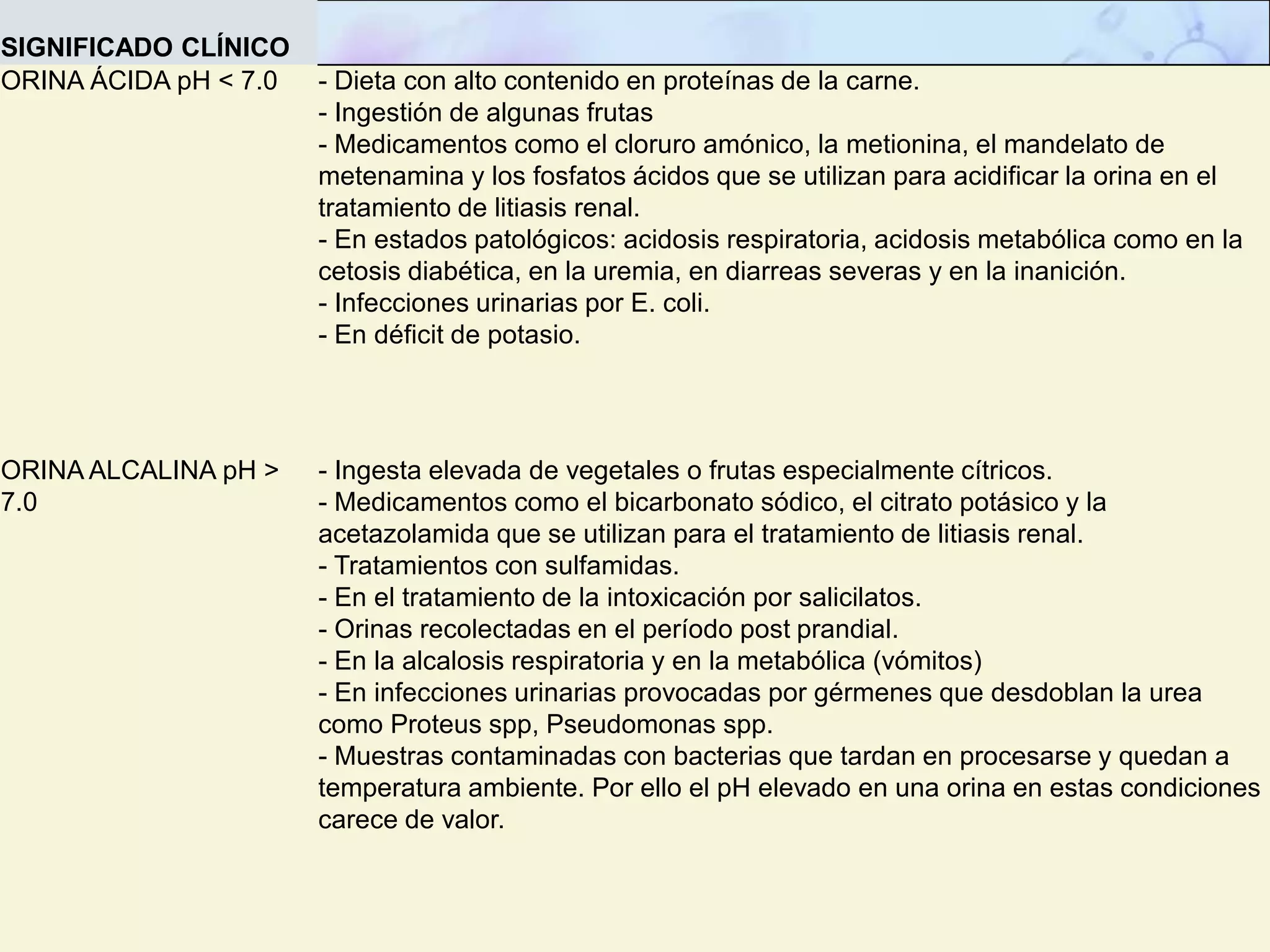 Examenes de laboratorio (BH, QS, TP, TPT, EGO) | PPTX