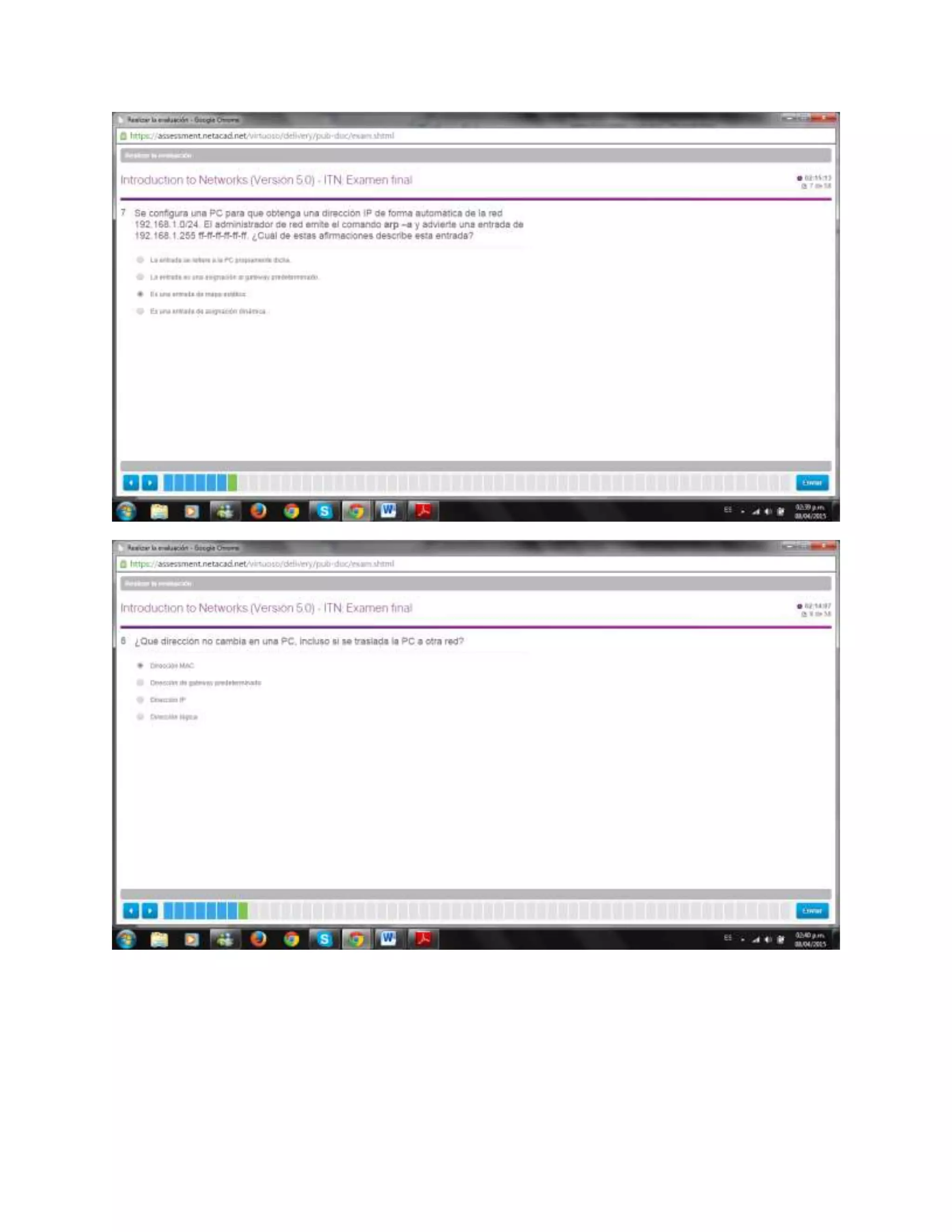 Examen final ccna1 | DOCX