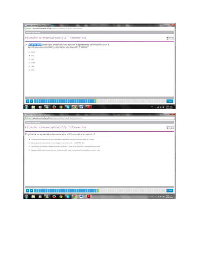 Examen final ccna1 | DOCX