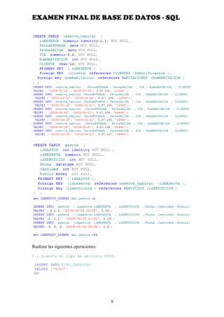 Examen final de sql nadia | DOC