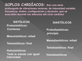 Examen Fisico Cardiovascular | PPTX