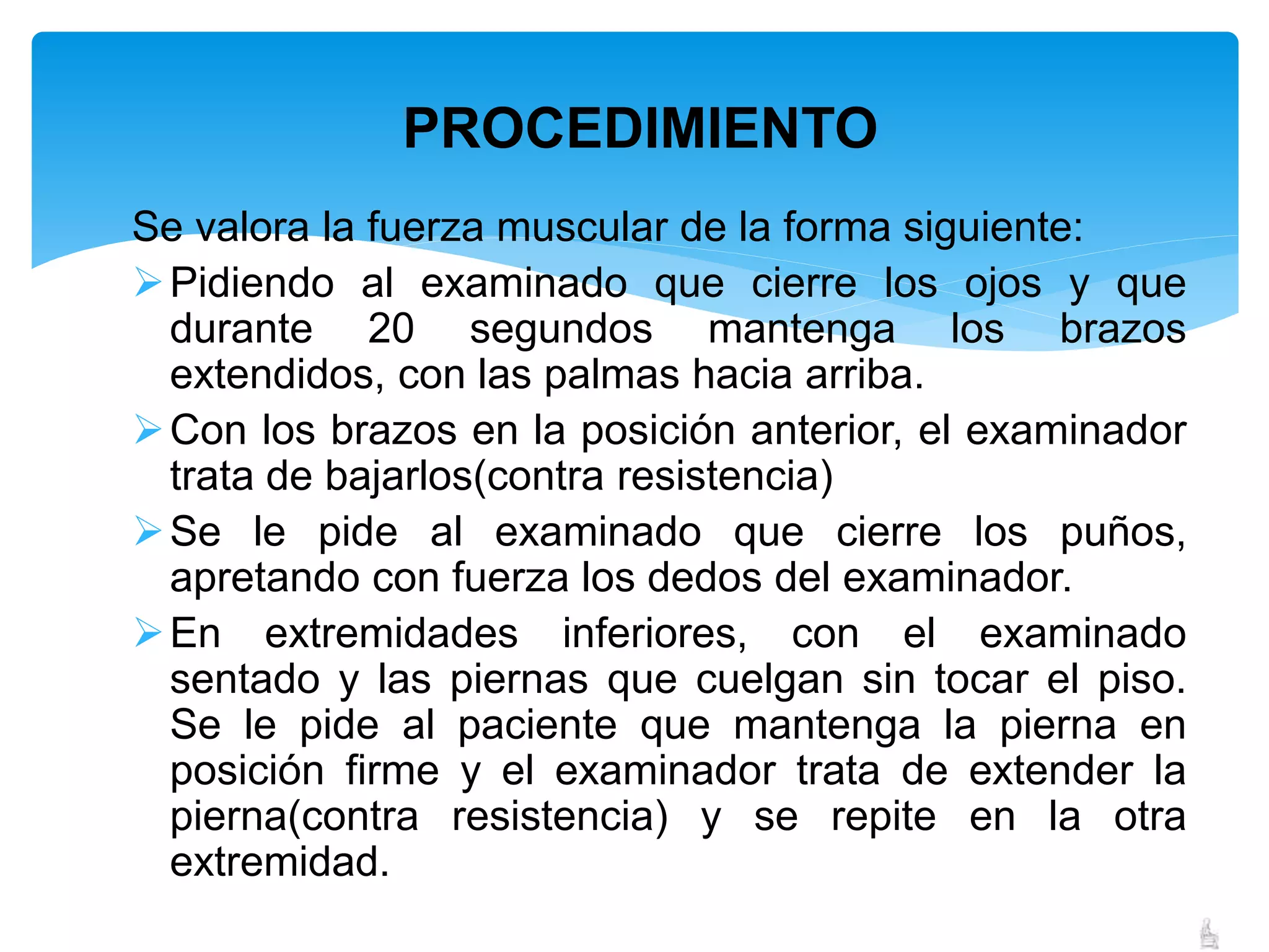 Examen físico del sistema musculo esquelético | PPTX