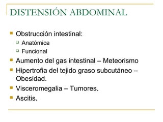 Examen físico abdominal | PPT