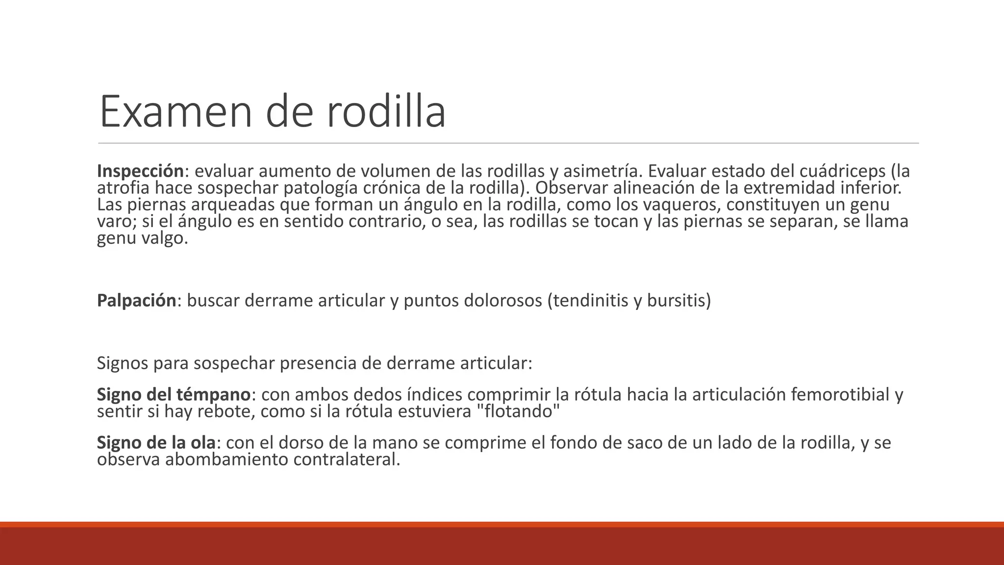 Examen físico de extremidades | PPTX