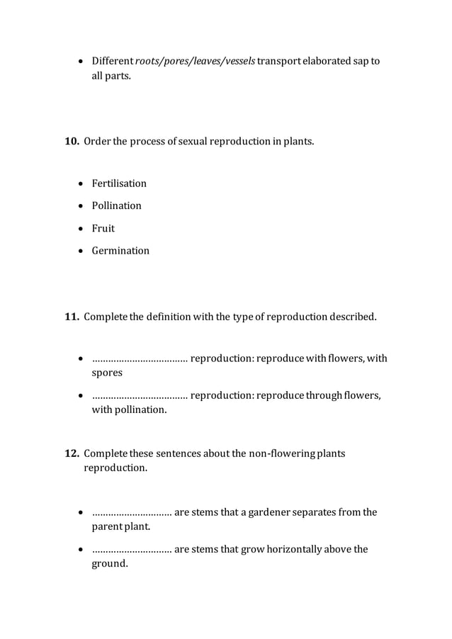 Examen generado hasta la reproduction axesual | PDF