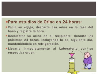 Examen General de Orina (EGO) | PPTX