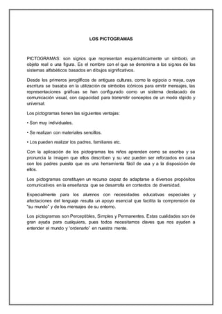 Los Pictogramas | DOCX