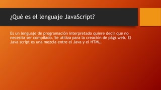 JavaScript | PPT