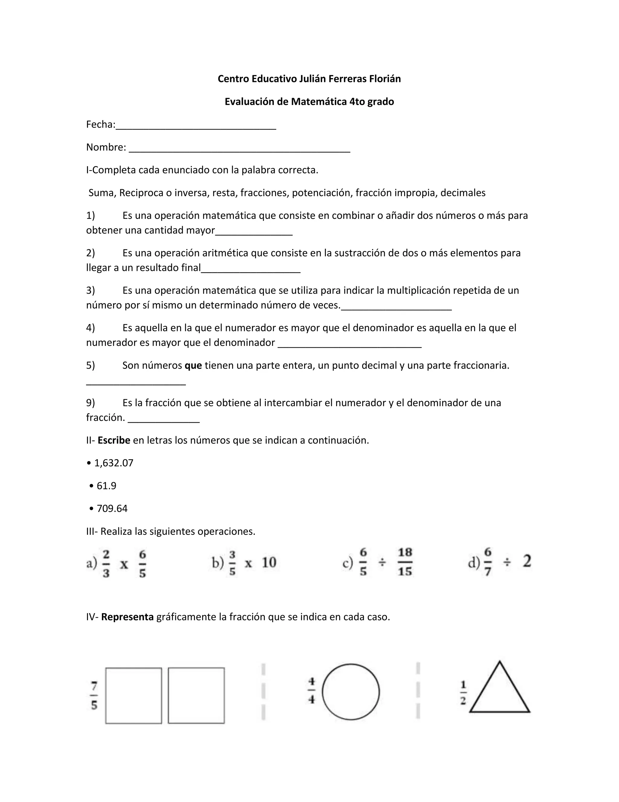 Examen Matematica de cuarto grado de primaria.docx