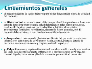 Examen medico | PPTX