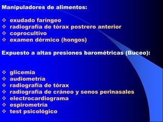 Examen medico preventivos | PPTX