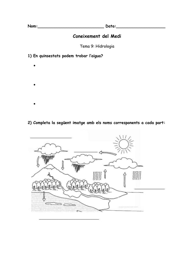 Avaluació medi geologia unidad didactica | PDF