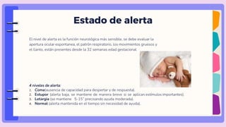 Examen neurológico pediátrico, valoración inicial | PPTX