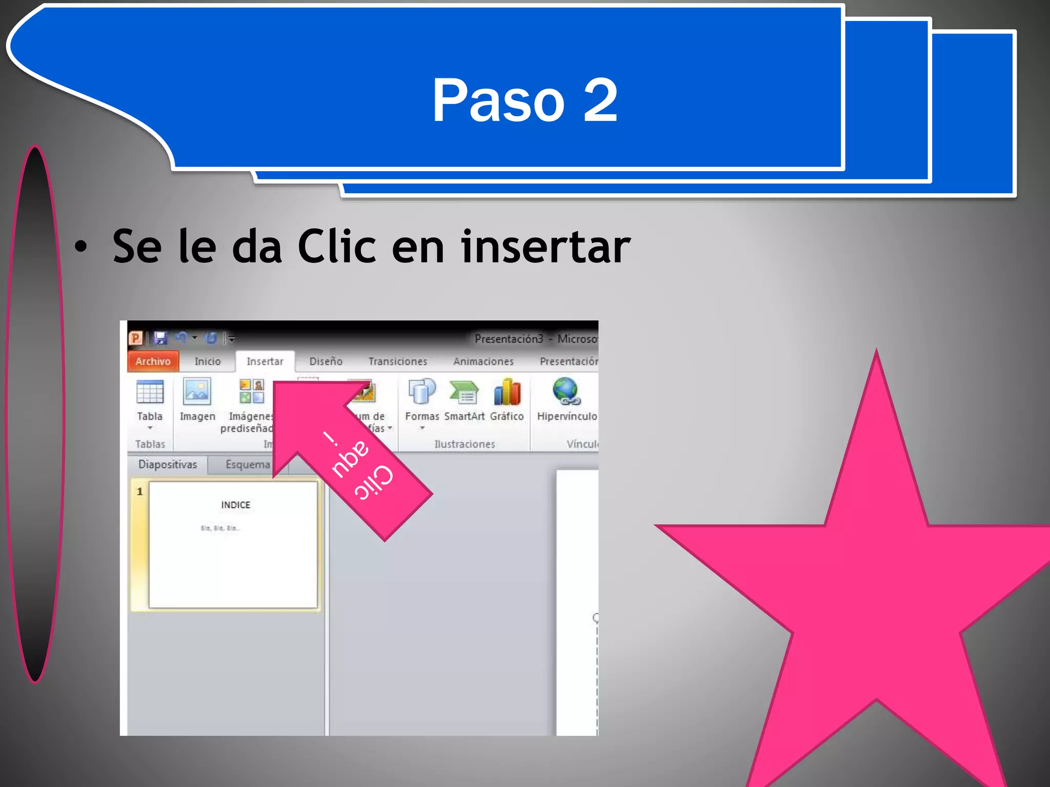 Pasos para Hacer un INDICE CON HIPERVINCULOS en Power Point | PPT