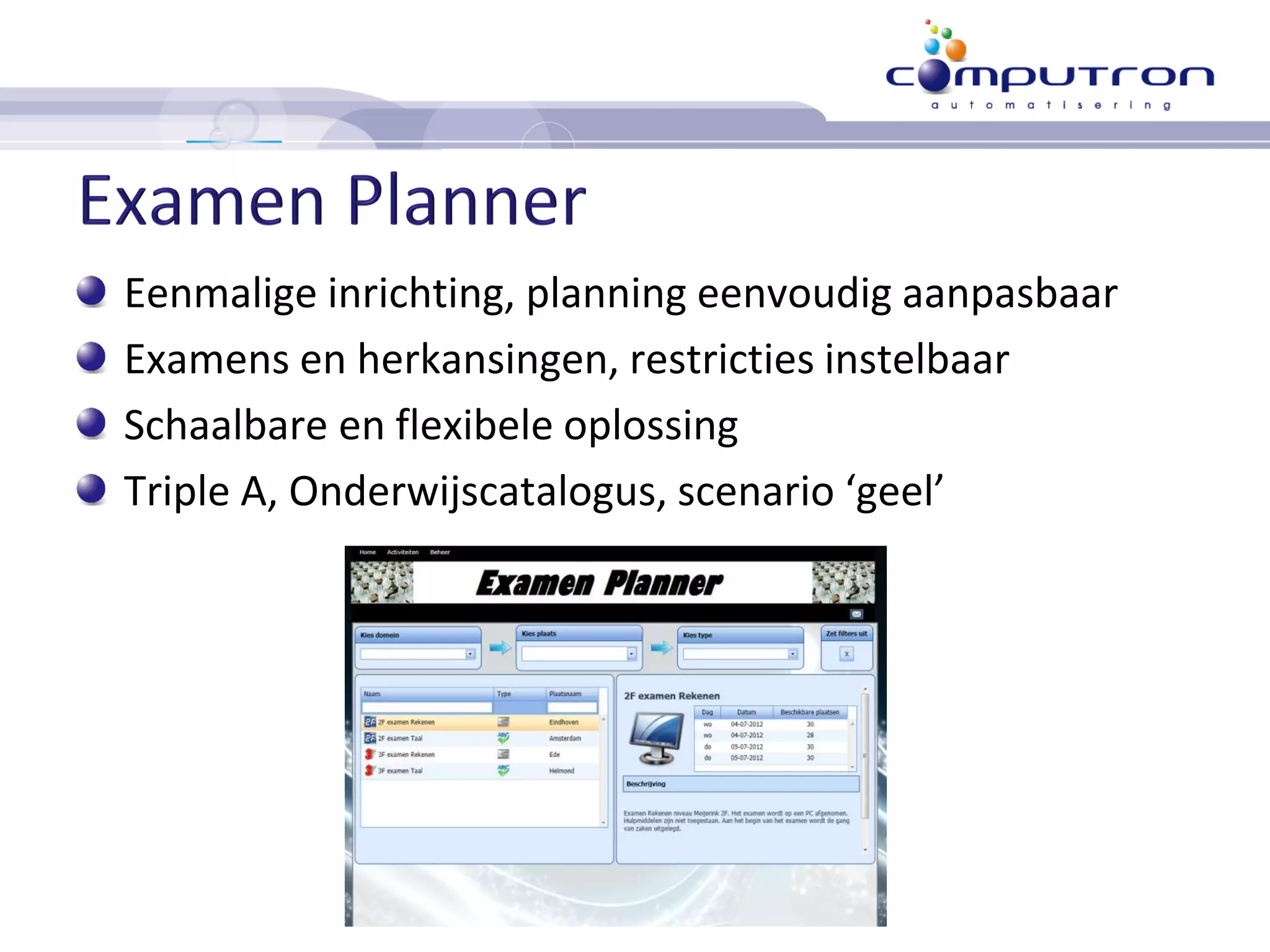 Examen planner coe taal en rekenen | PDF | Educational Assessment ...
