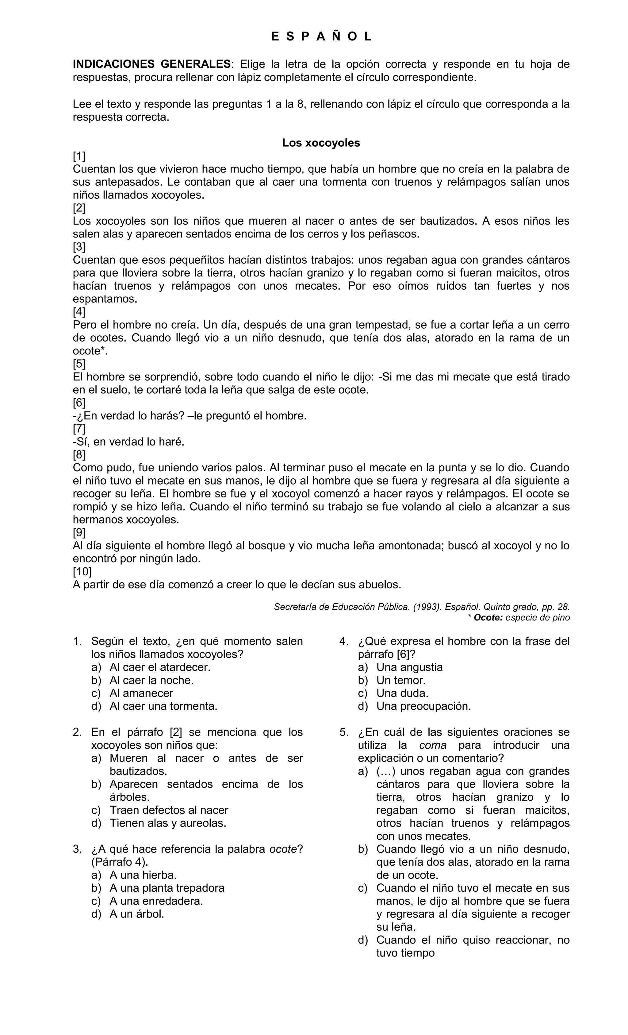 Examen segundo bimestre | PDF