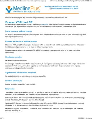 Examen de VRDL Y LCR | PDF