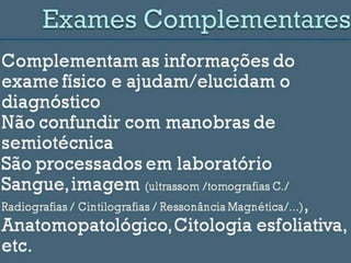 Exames complementares | PDF