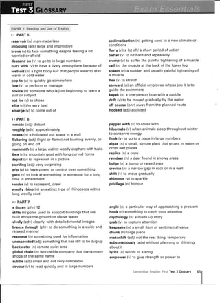 Test 3 Exam Essentials Practice Test FCE 2 | PDF