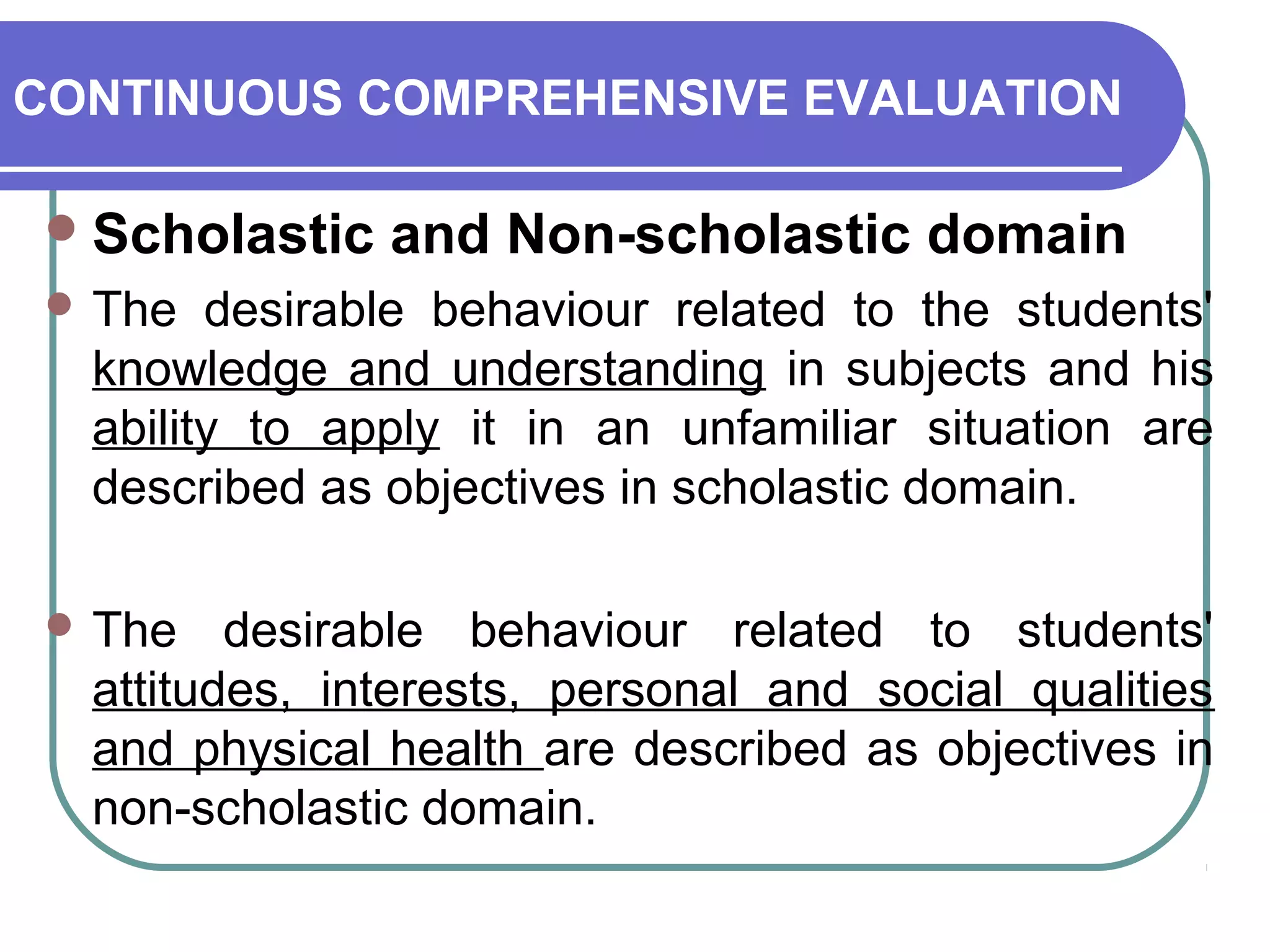 Examination and Evaluation | PPT