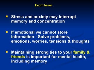 Examination Fever | PPT