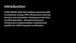 Exam Guides to CCNP ENARSI 300-410 Certification(slides).pdf