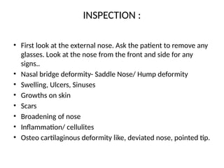 examination-of-nose (1).pptx is helpful for ENT | PPTX