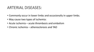 EXAMINATION AND CLINICAL APPROACH IN ARTERIAL DISEASES.pptx