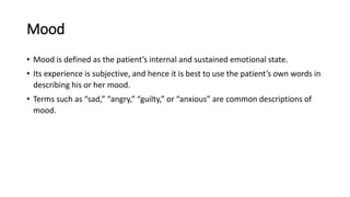 Examination and diagnosis of the psychiatric patients.pptx