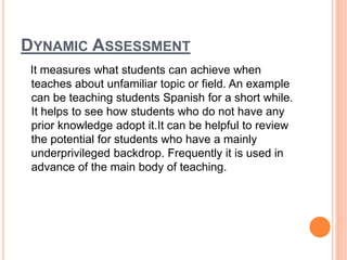 Examination as a tool for Assessment | PPTX
