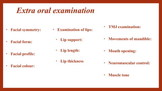 examination & diagnosis | PPTX