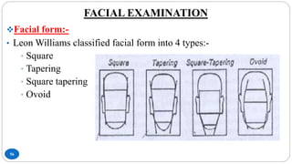 Examination & diagnosis of edentulous patients | PPTX