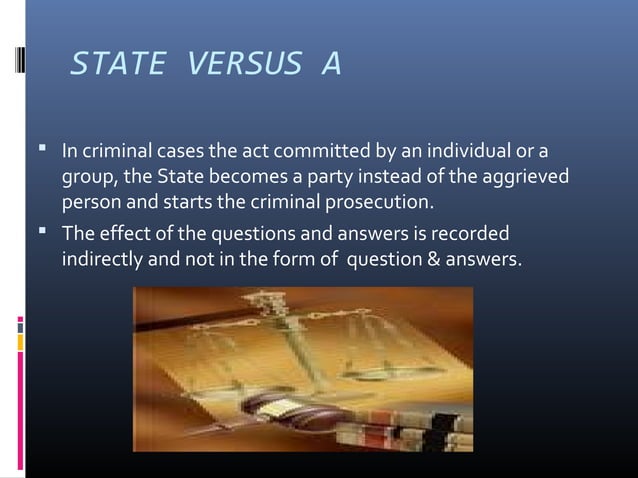 Examination in chief - By Shivaranjani | PPT | Law