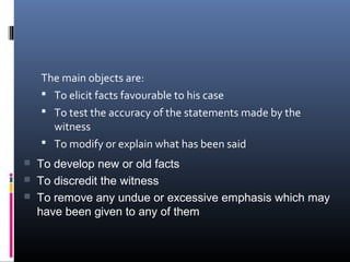 Examination in chief - By Shivaranjani | PPT