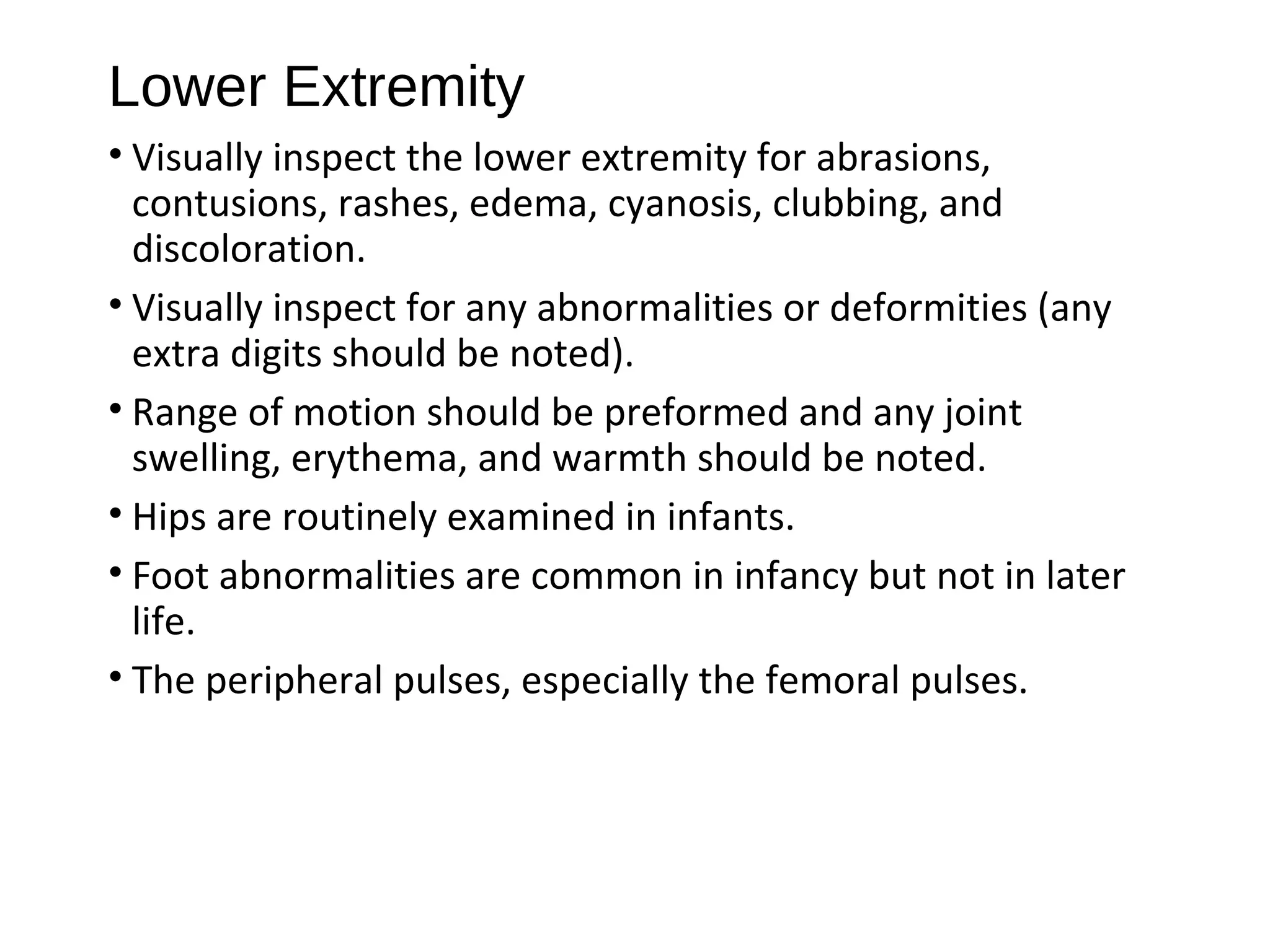 general Examination in paediatric medicine | PPT