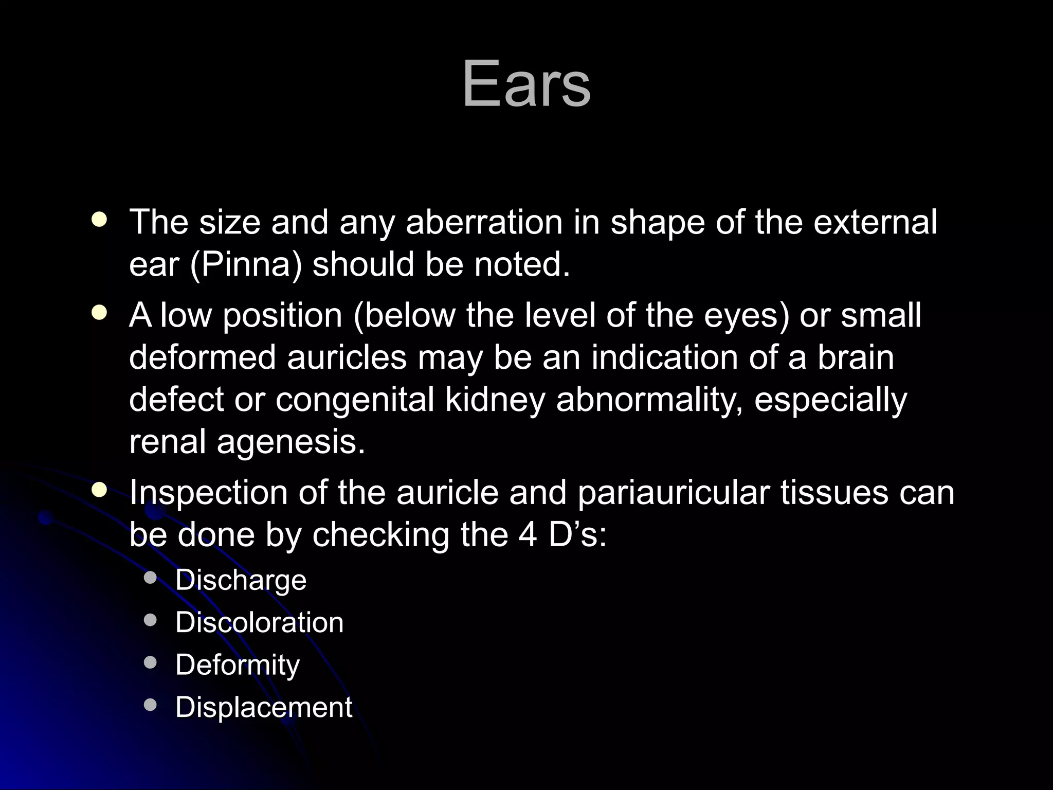 Examination in paediatric medicine | PPT