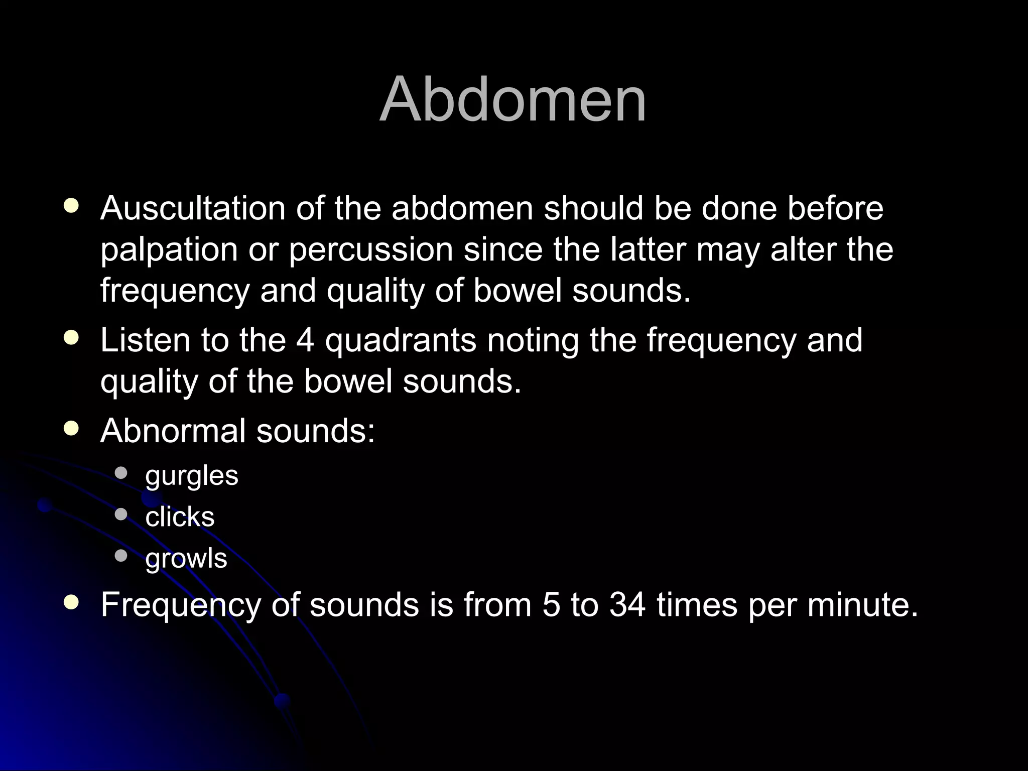 Examination in paediatric medicine | PPT