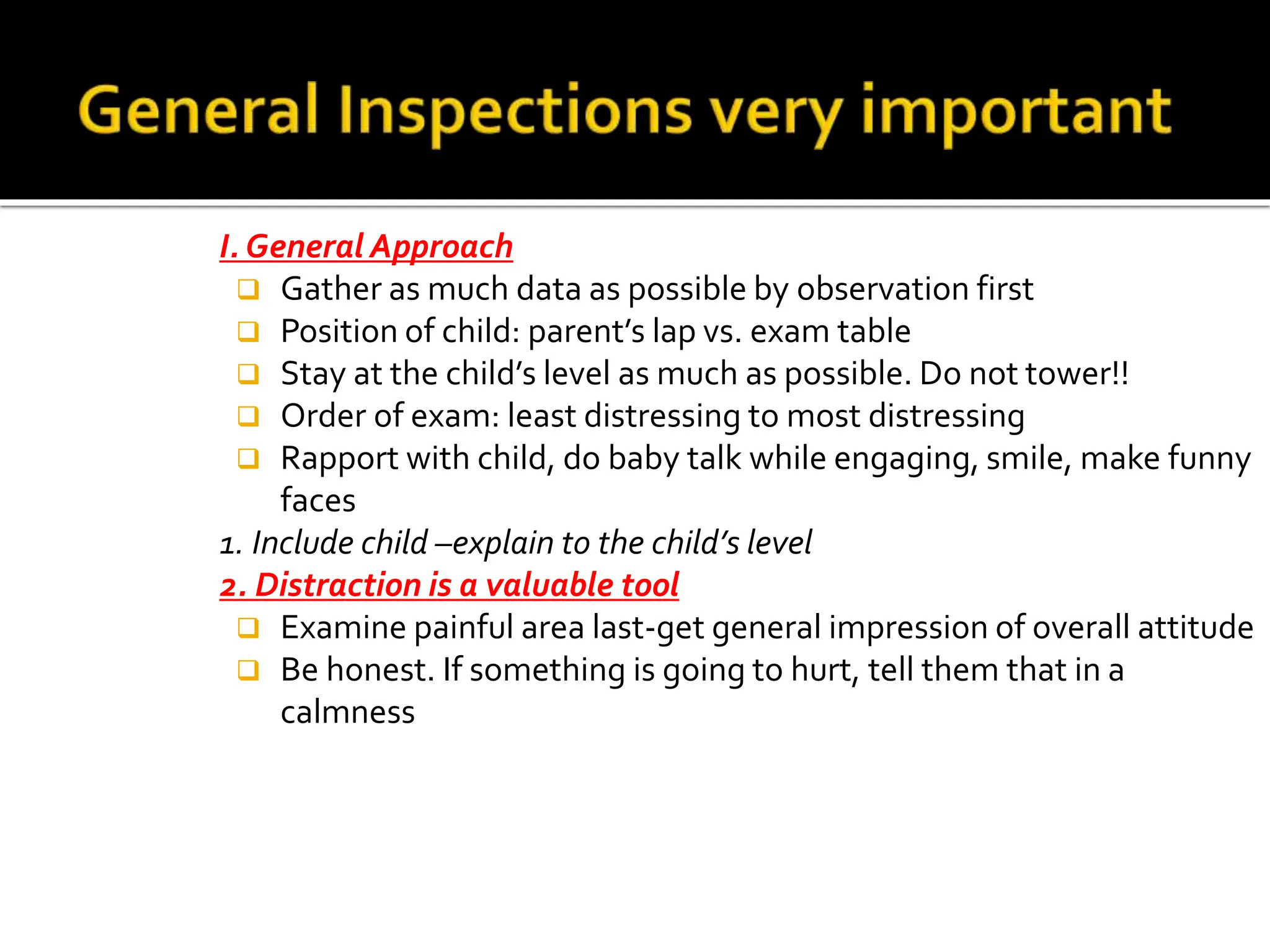 Examination in paediatric Medicine for medical students.pptx