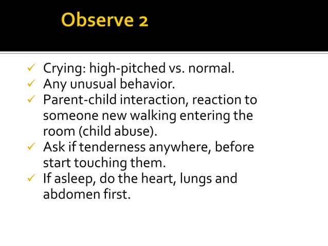 Examination in paediatric Medicine for medical students.pptx