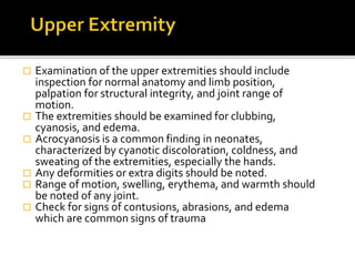 Examination in paediatric Medicine for medical students.pptx