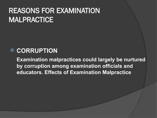 EXAMINATION MALPRACTICE IN NIGERIA ABDUL SARDAUNA.pptx