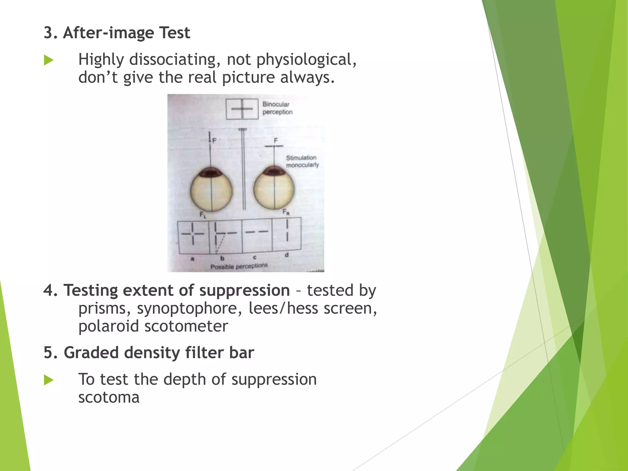 Examination of a case of squint | PPTX